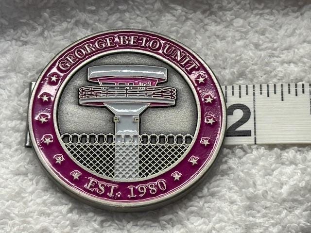 George Beto Unit, Pink Breast Cancer Challenge Coin, TDCJ - Texas ...