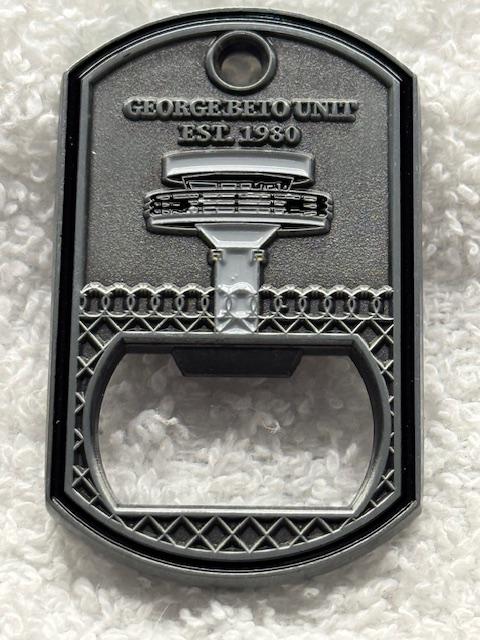George Beto Unit, Dog Tag / Keychain / Bottle Opener / Challenge Coin ...
