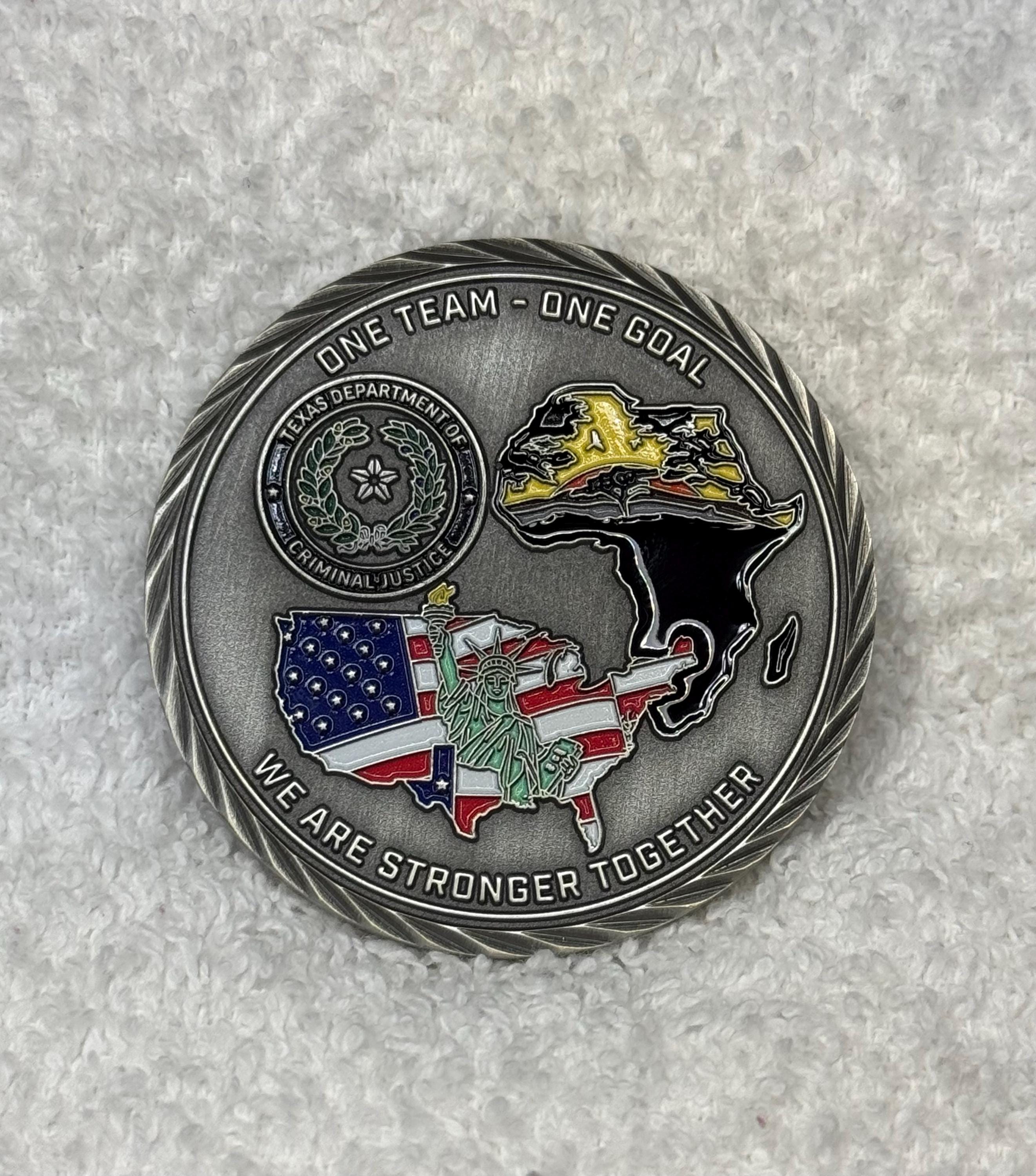 TDCJ Challenge Coin, George Beto Unit, Texas Criminal Justice - Etsy