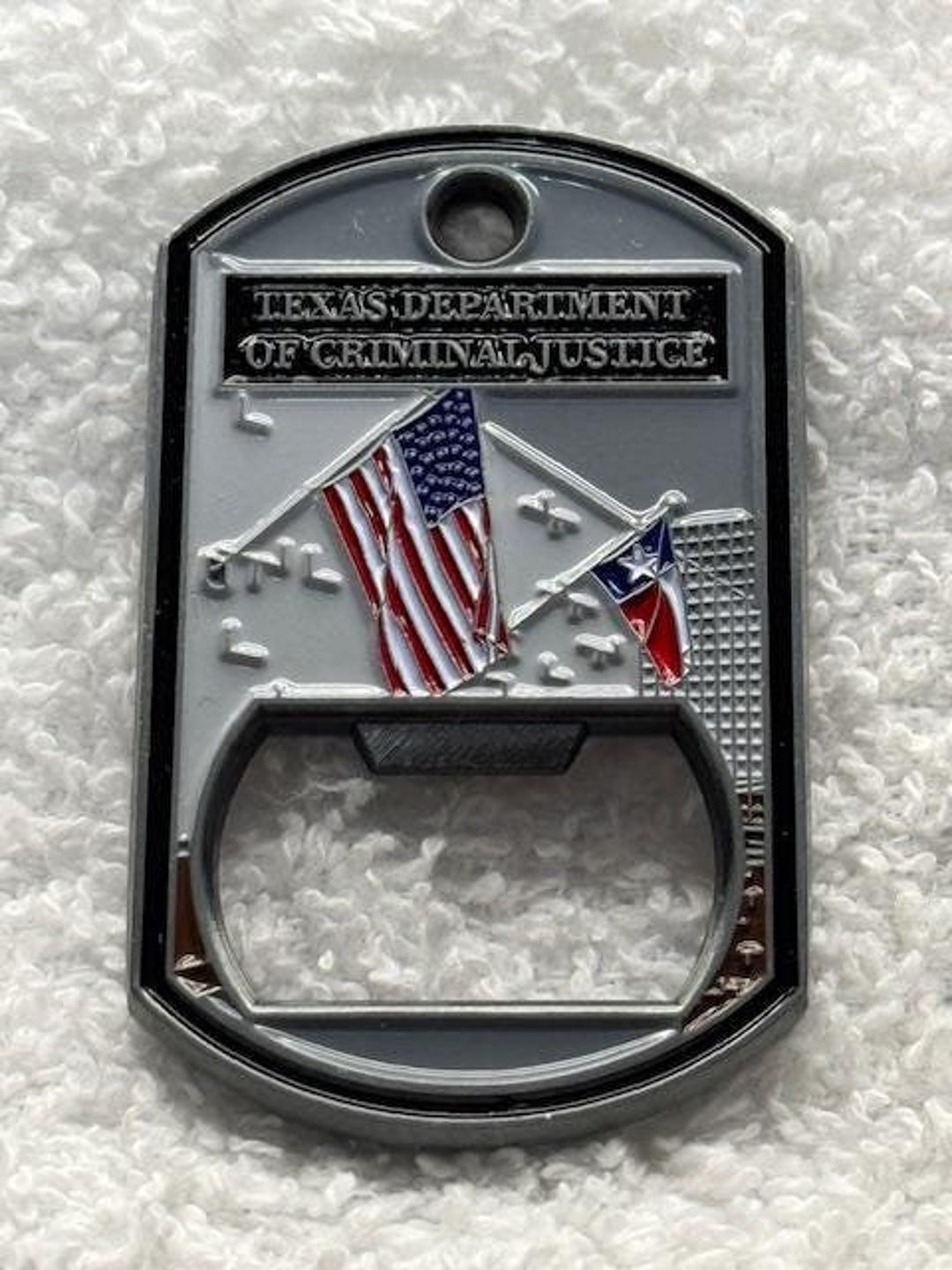 George Beto Unit, Dog Tag / Keychain / Bottle Opener / Challenge Coin ...