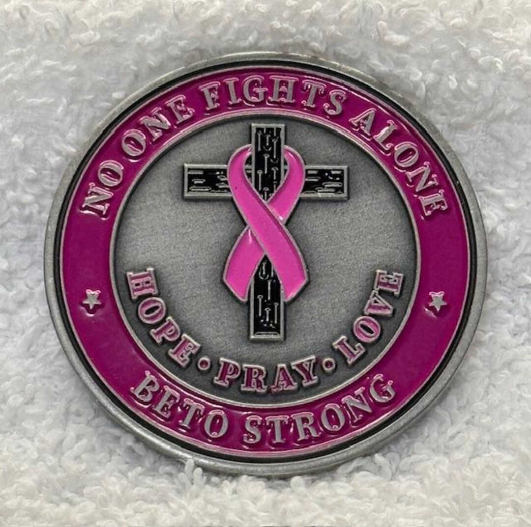 George Beto Unit, Pink Breast Cancer Challenge Coin, TDCJ - Texas ...