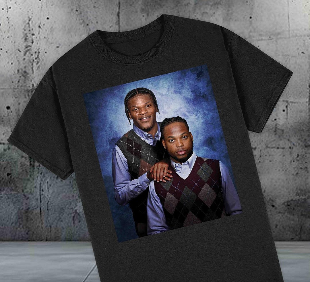 Lamar Jackson, Derrick Henry, Baltimore Ravens, Vintage Step Brothers ...