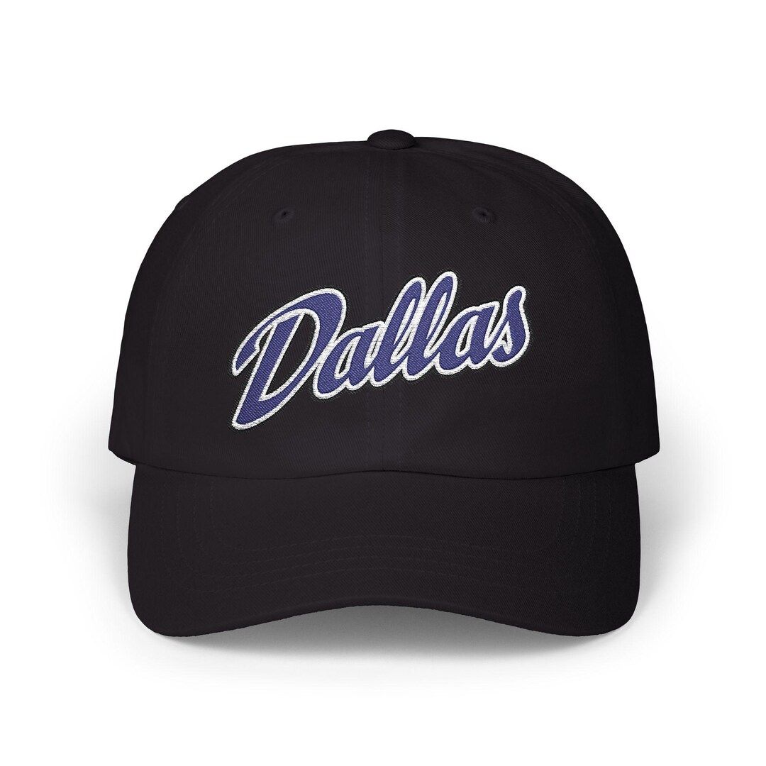 Embroidered Dallas Football Dad Cap – Vintage Style Baseball Hat - Etsy