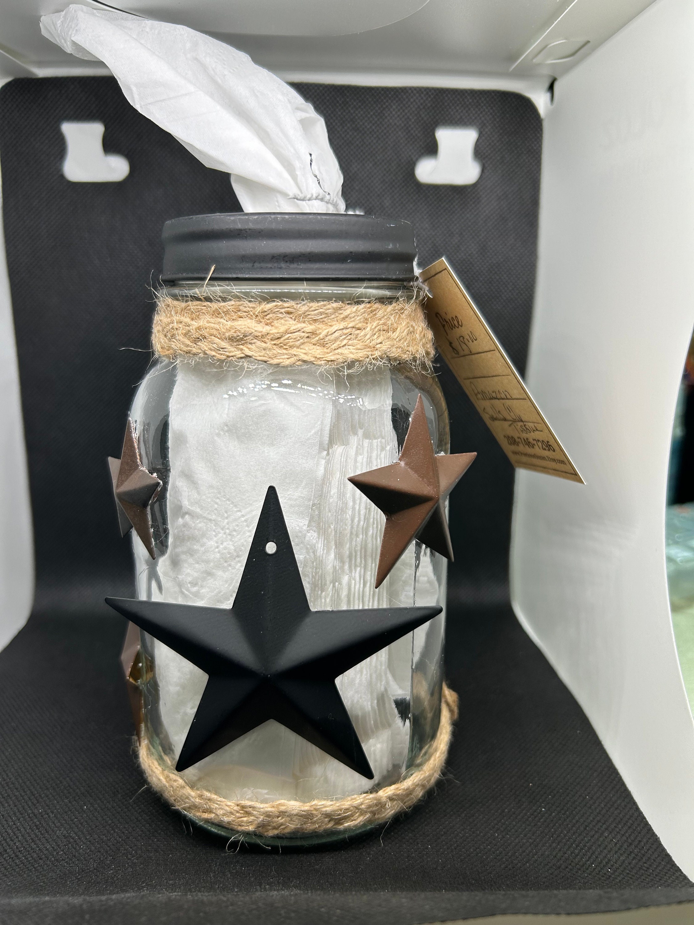 Western Mason Jar Bless You - Etsy
