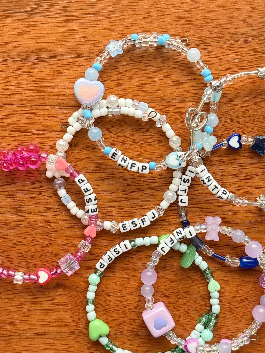 Handmade MBTI Bracelets - Etsy
