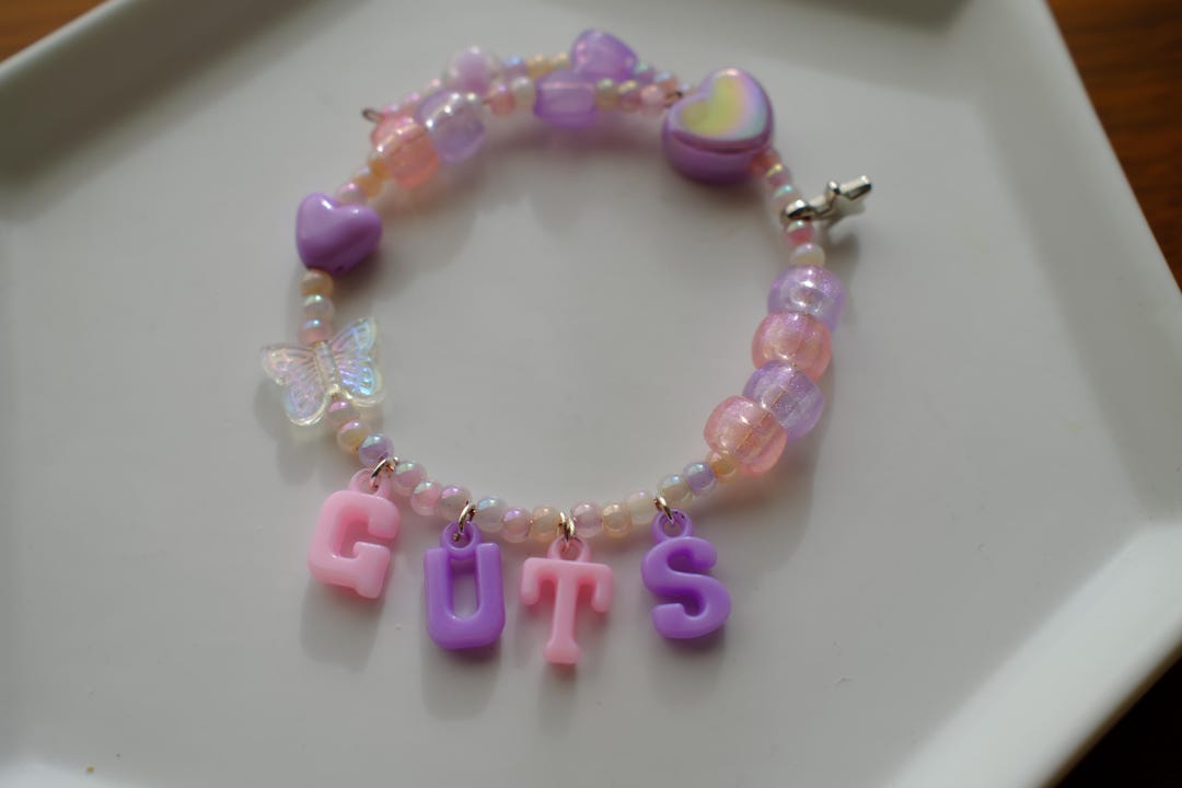 Olivia Rodrigo GUTS Bracelet - Etsy