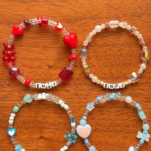 Handmade MBTI Bracelets - Etsy