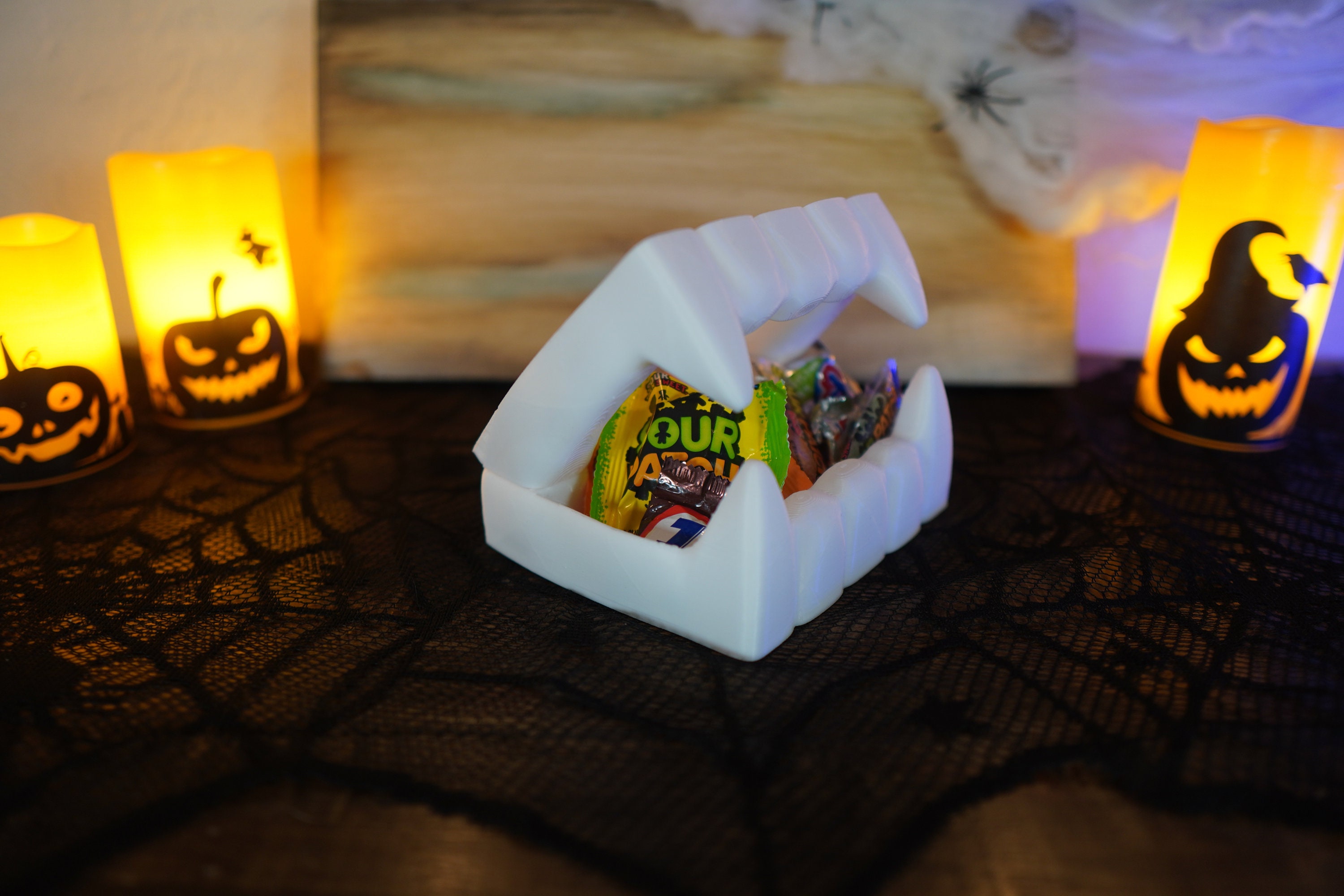 Vampire Fang Candy Bowl | STL File for 3D Printing | Digital File ...