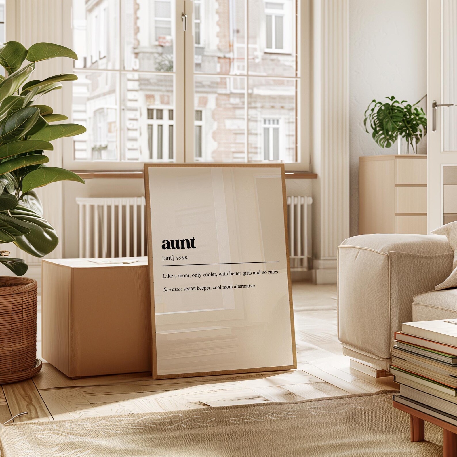 Aunt Definition Aunty Auntie Characteristics Attributes Funny Quote ...