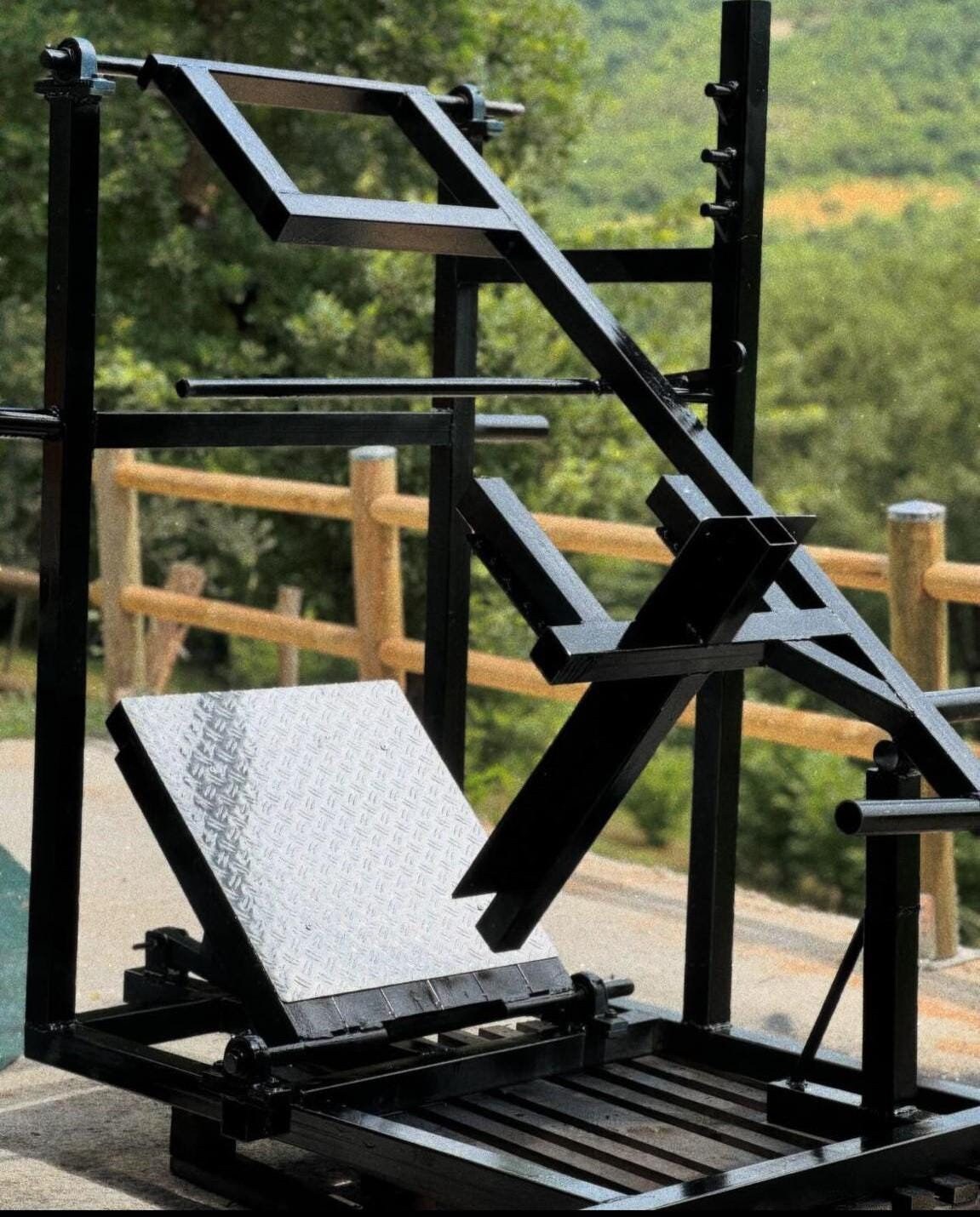 Pendulum Squat Machine Home Gym Equipment, Fitness Equipment, Workout ...