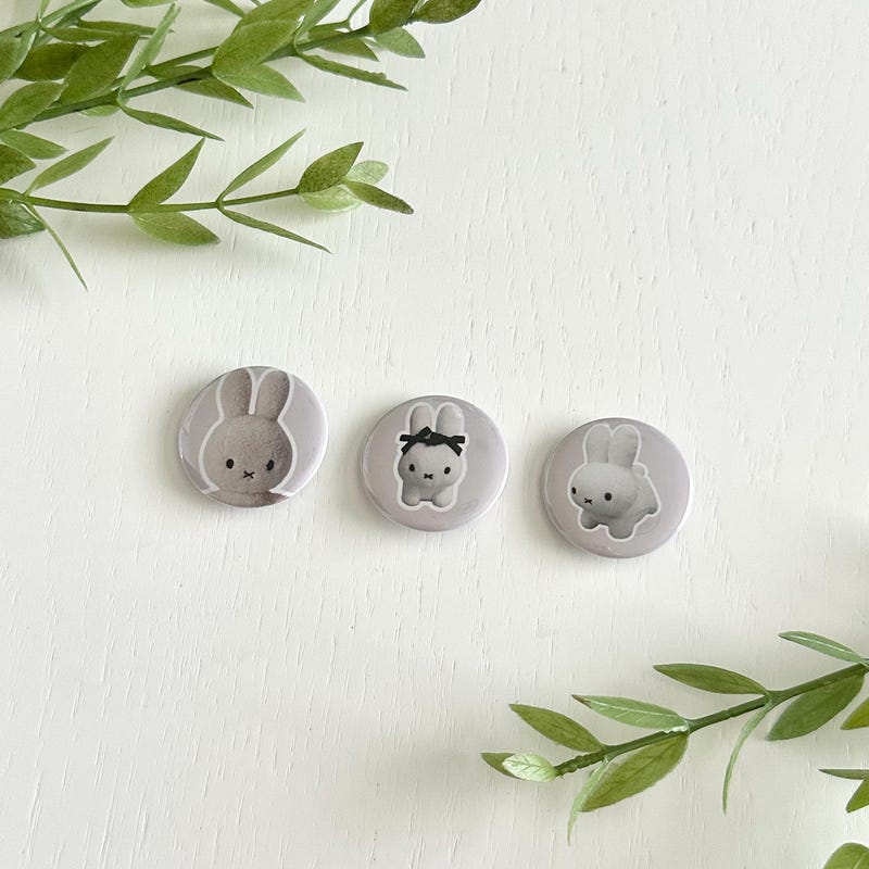 Miffy Pin Button - Etsy
