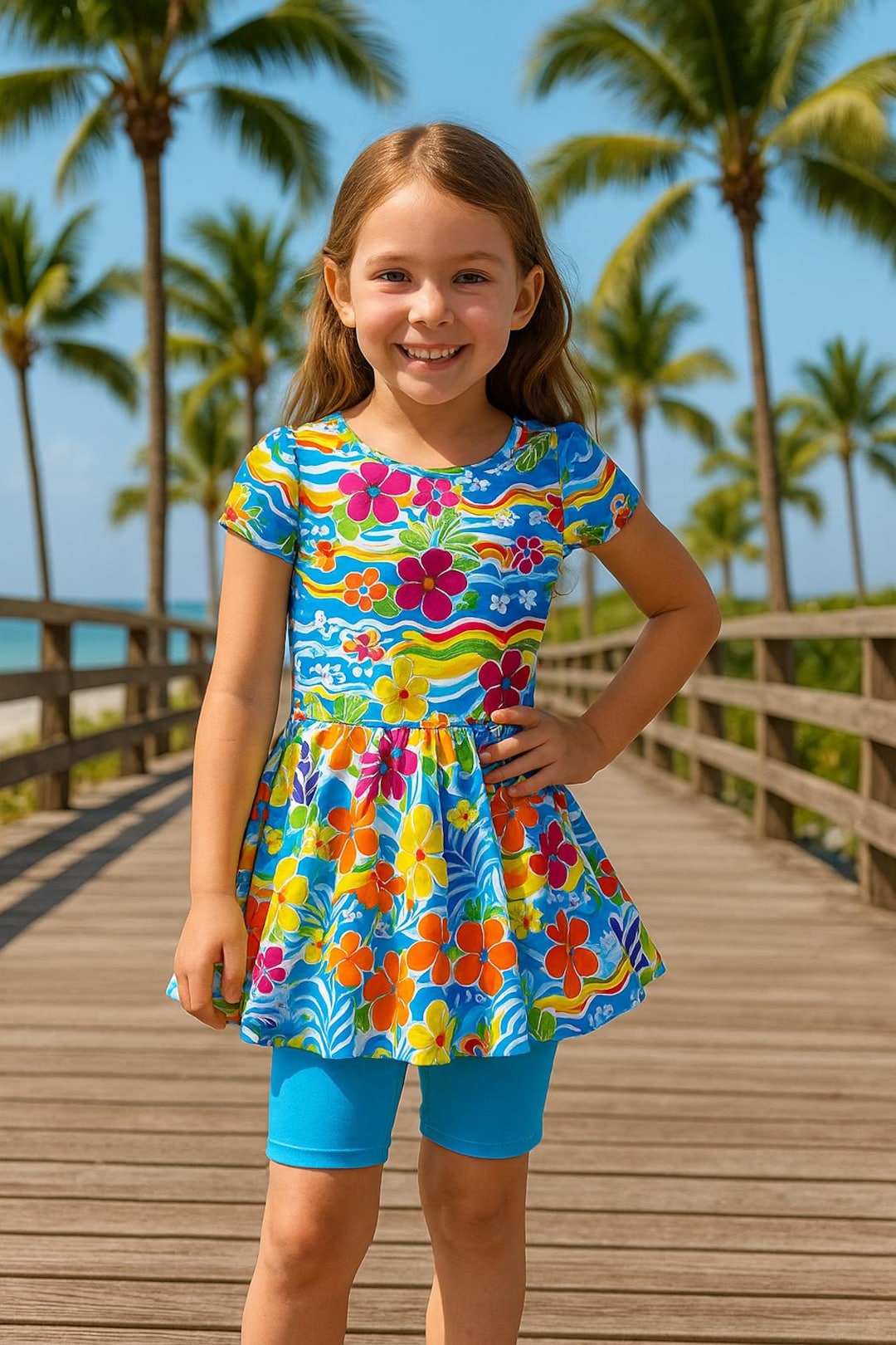 Girls 7 Modest Swimsuit - Etsy