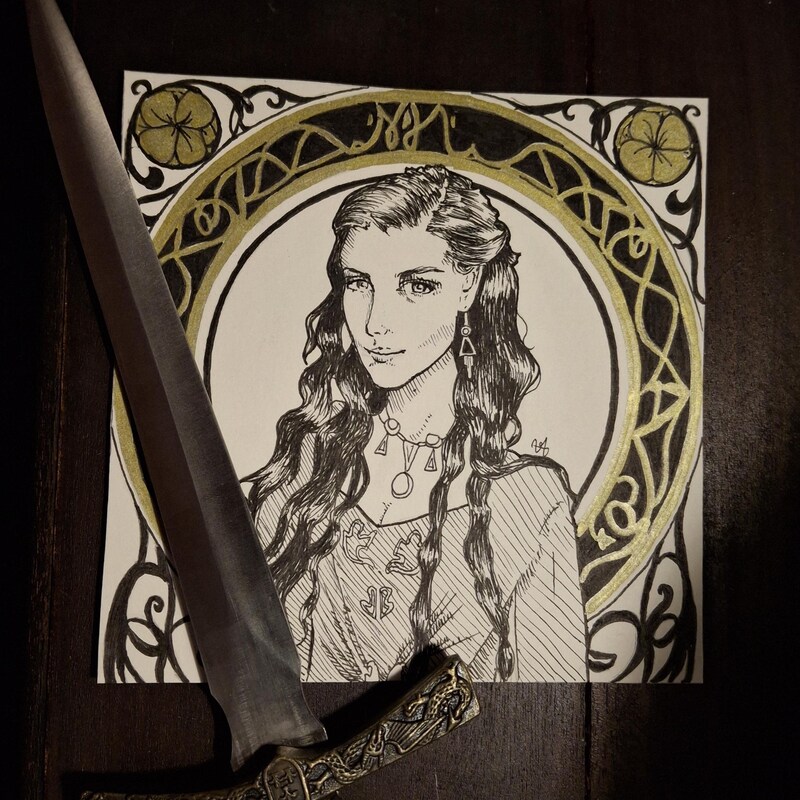 Merlin Bbc - Etsy