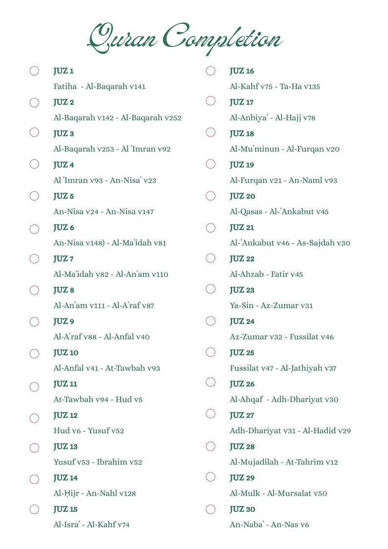 Ramadan Planner Template 2026 | Printable PDF | Quran & Prayer Tracker ...