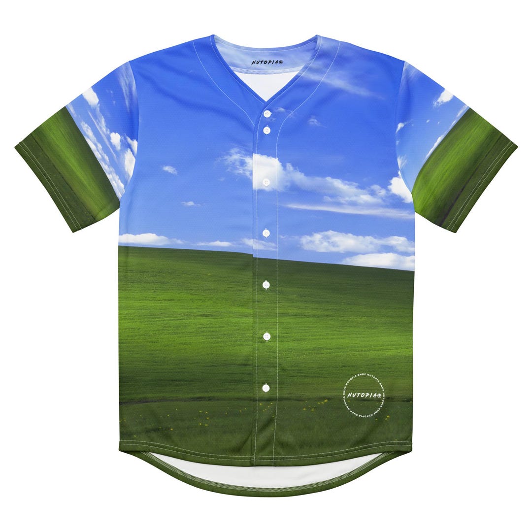 Windows XP Baseball Jersey: Retro Tech Sportswear - Etsy
