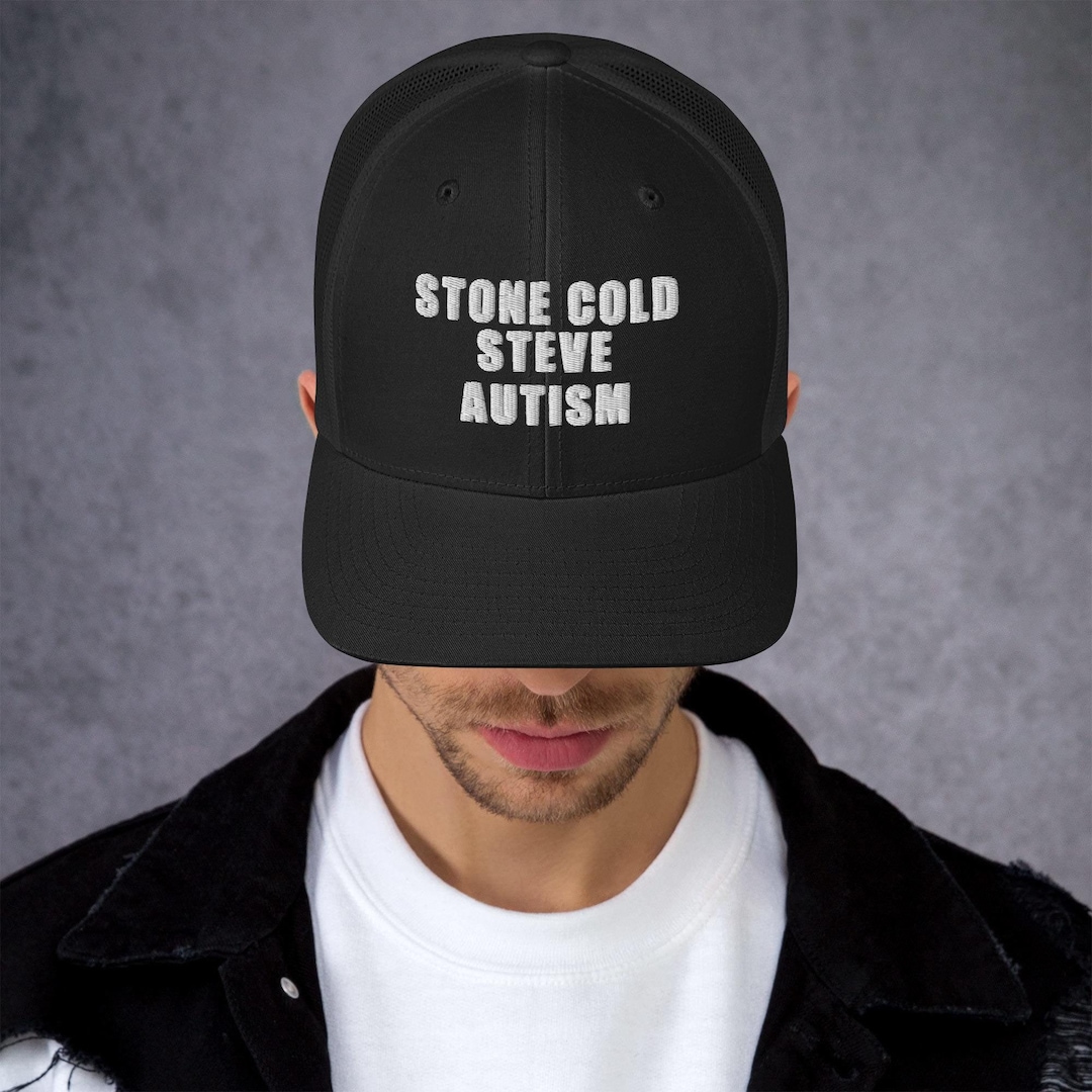 Stone Cold Steve Autism Trucker Hat - Etsy
