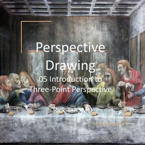 Three-point Perspective Drawing Video and Outline | Art Lesson 5 of 5 ...