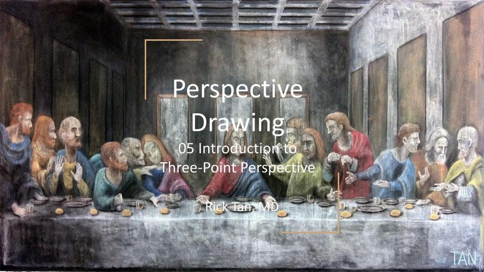 Three-point Perspective Drawing Video and Outline | Art Lesson 5 of 5 ...