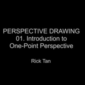 One-point Perspective Drawing Video and Outline | Art Lesson 1 of 5 ...