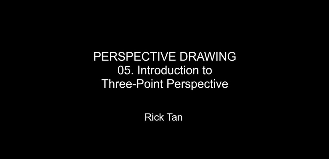 Three-point Perspective Drawing Video and Outline | Art Lesson 5 of 5 ...