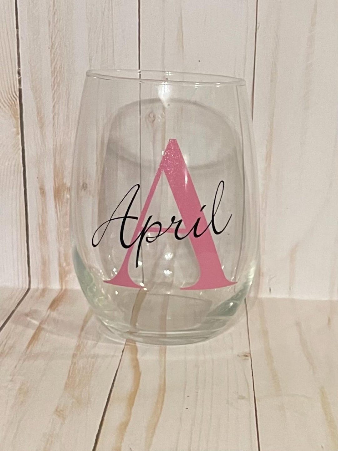 Personalized Wine Glass - Etsy