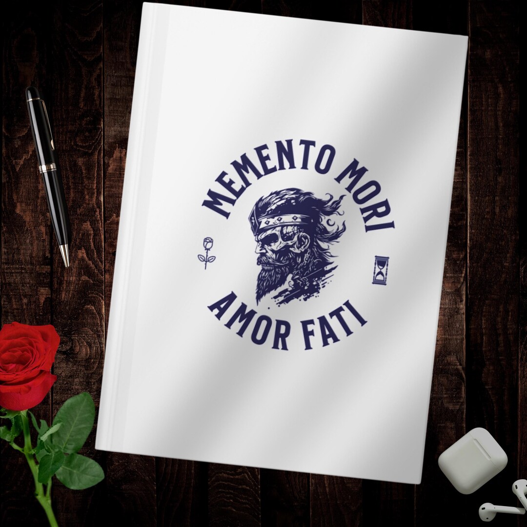 Stoic Memento Mori Journal for Men Stoicism Reflection Notebook ...