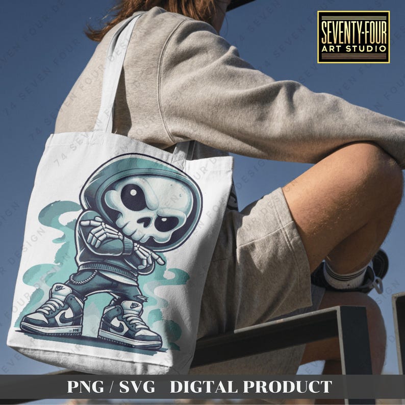 Chill Skeleton Character PNG & SVG - Cool Skeleton With Drink Clipart ...