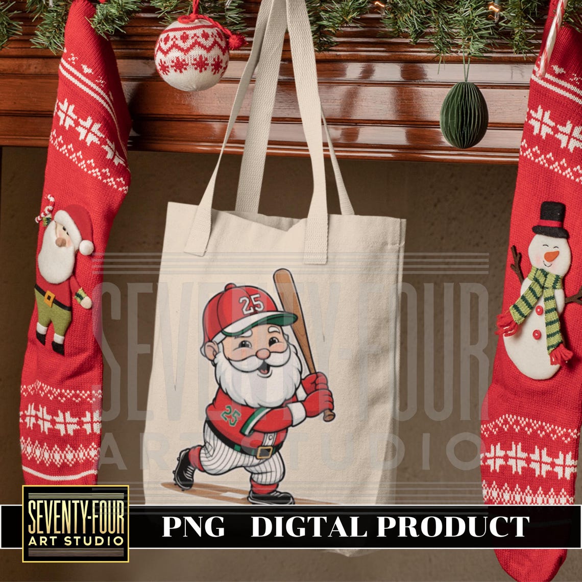 Santa Claus Baseball Player Christmas PNG Clipart – Fun Holiday Sports ...