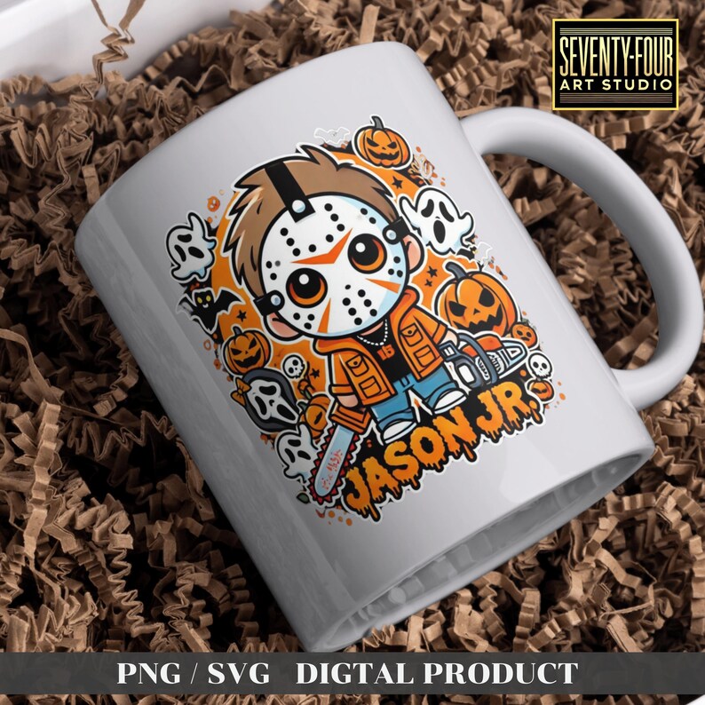 Jason Jr. Halloween Clipart | Horror SVG, PNG (digital Download) - Etsy