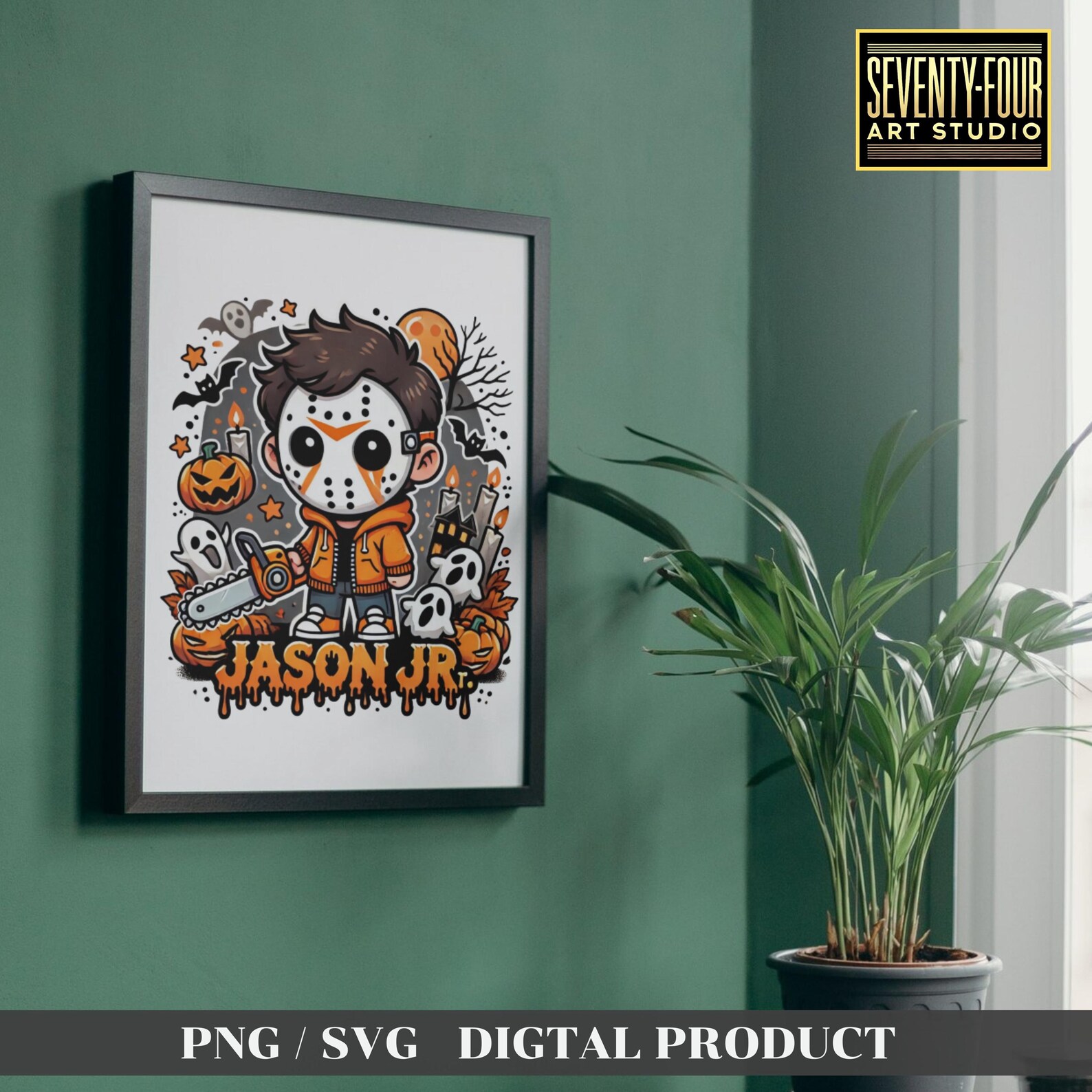Halloween SVG, Jason Voorhees PNG , Jason Voorhees Chibi , Horror ...