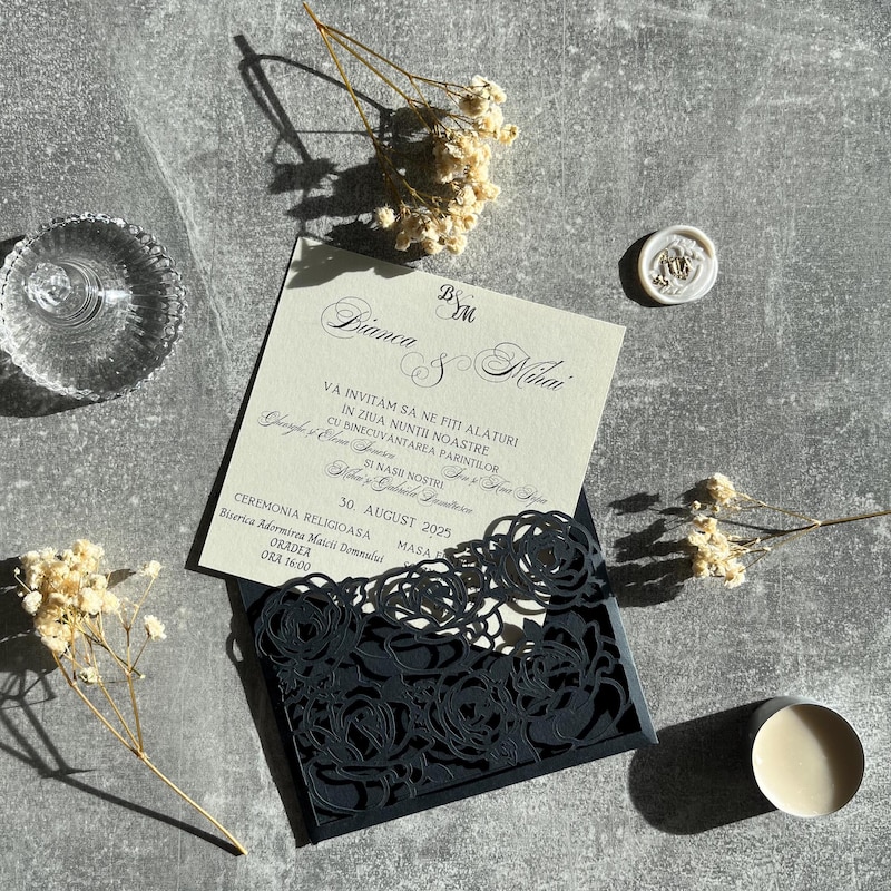 Lace Invitation - Etsy