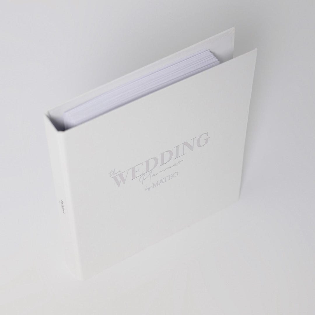 The Wedding Planner by Mateo - Luxury A4 Binder Wedding Planner Book - Etsy