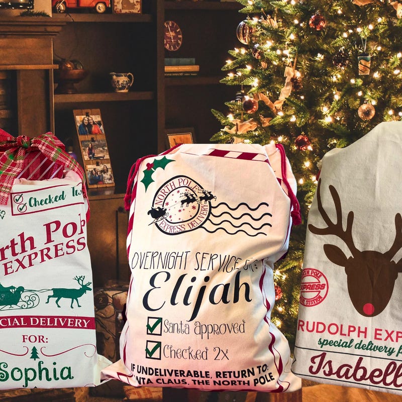 Extra Large Santa Sack - Etsy