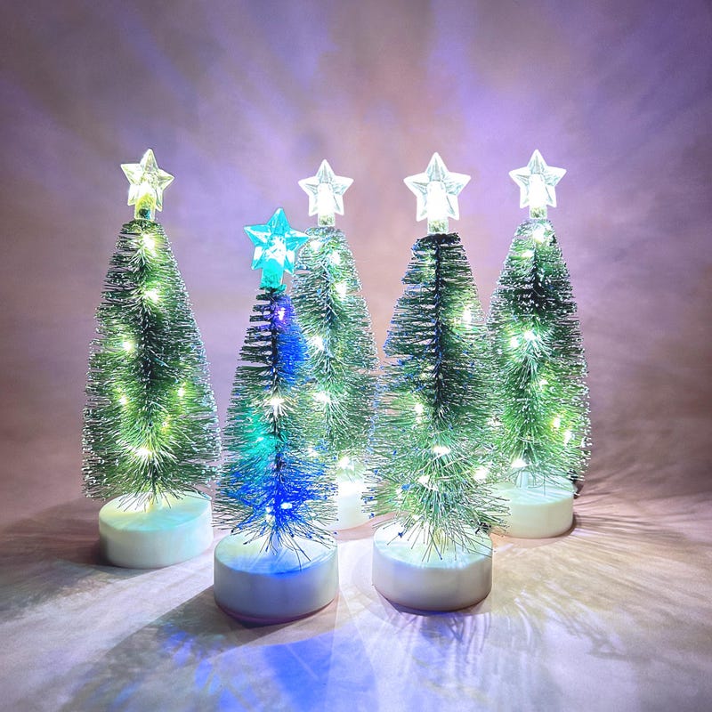 Led Christmas Trees Miniature - Etsy Canada