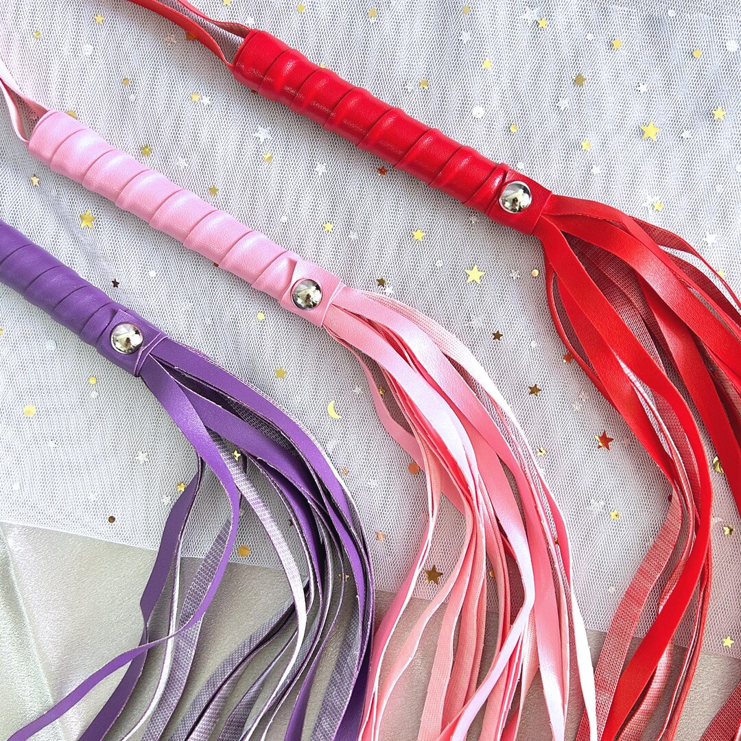 Genuine Leather Flogger Whip, BDSM Flog Set,rubber Fetish Whip,heavy ...
