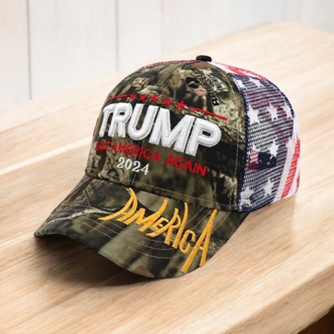 Donald Trump 2024 America President Election Hat, High Quality Cotton ...