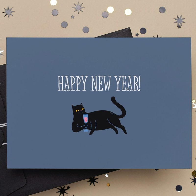 Funny Happy New Year Cards - Etsy