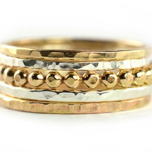 Aztec Gold Ring Patterned Wedding Band Unique Pattern Ring | Etsy