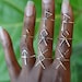Statement Rune Ring, "new Beginnings" X Rune Forefinger Knuckle or ...