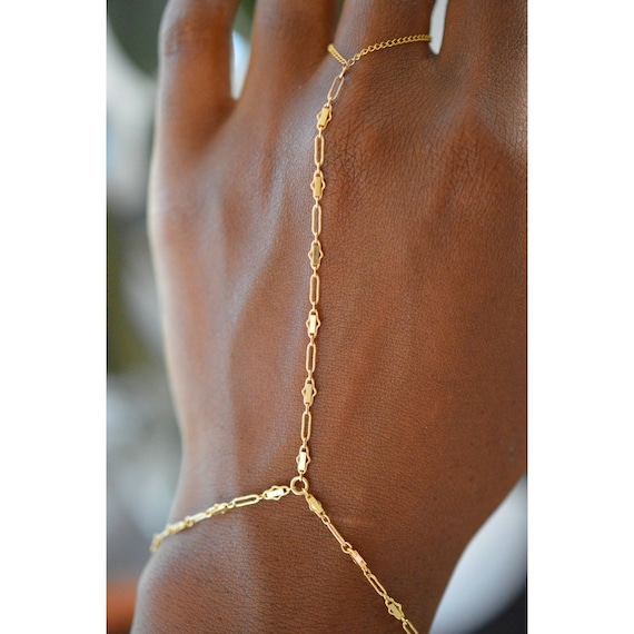 Gold Bracelet On Hand