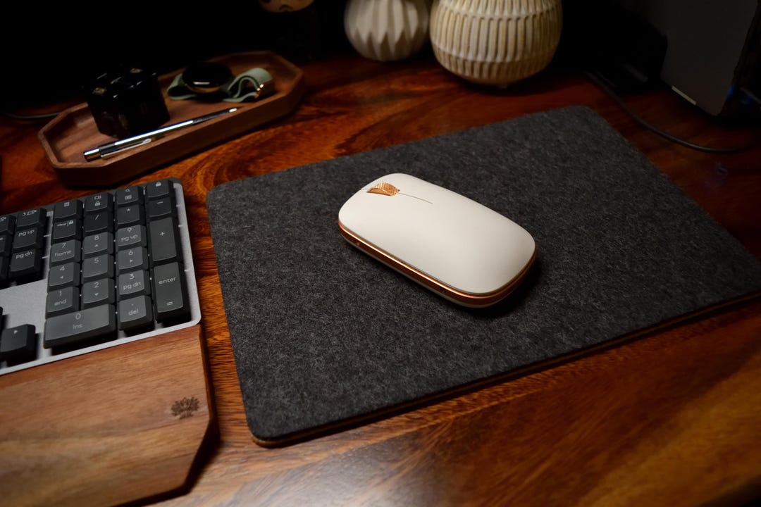 Handmade Wool Felt Mouse Pad | Natural Cork Base, Desk Mat - Etsy