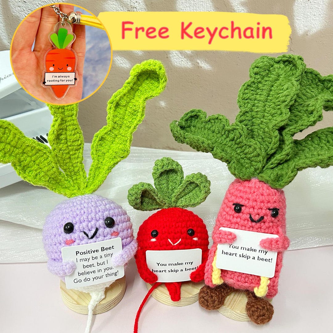 Adorable Crochet Beet,crochet Vegetable Plush,vegetable Toys,farmers ...