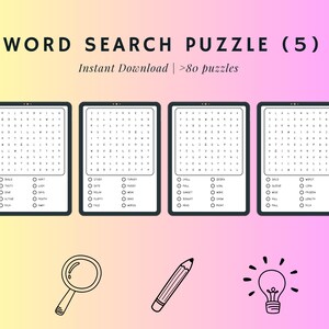 Ultimate Kids' Word Search Puzzle Collection: >80 Fun Puzzles - Instant ...