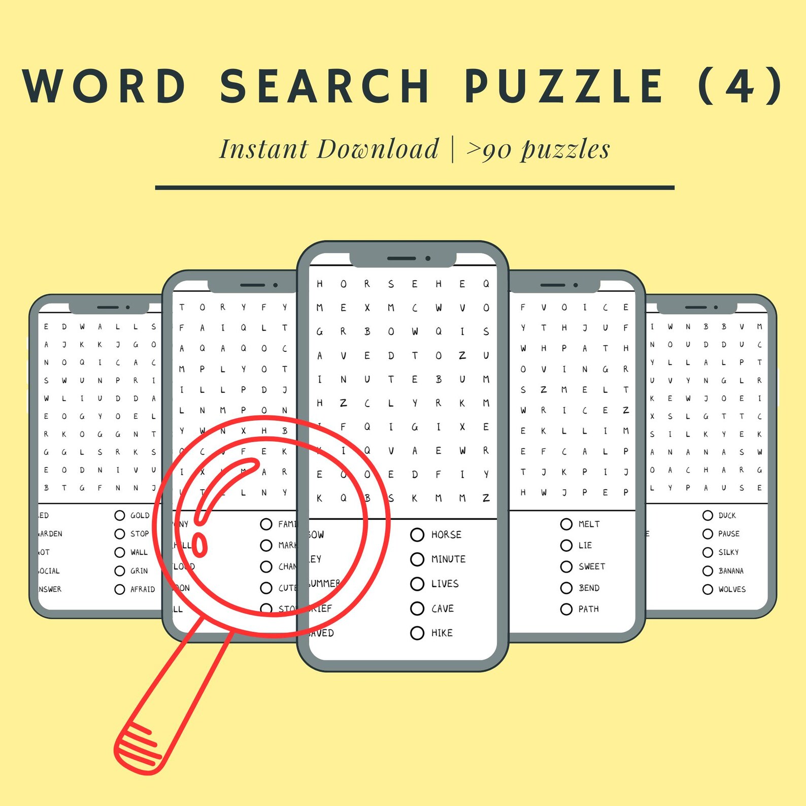 Ultimate Kids' Word Search Puzzle Collection: >90 Fun Puzzles - Instant ...