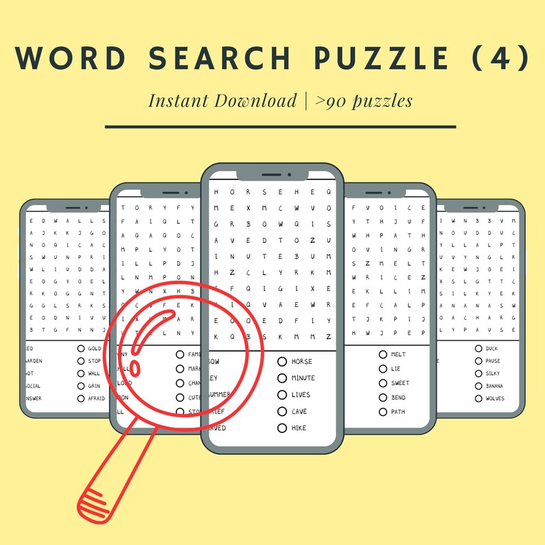 Ultimate Kids' Word Search Puzzle Collection: >90 Fun Puzzles - Instant ...