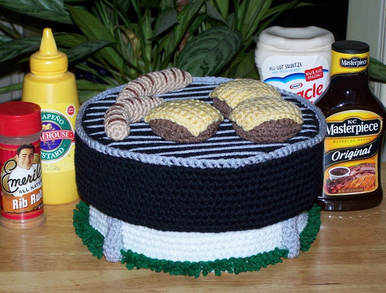 Summertime BBQ Treasure Cake PDF Crochet Pattern - Etsy Canada