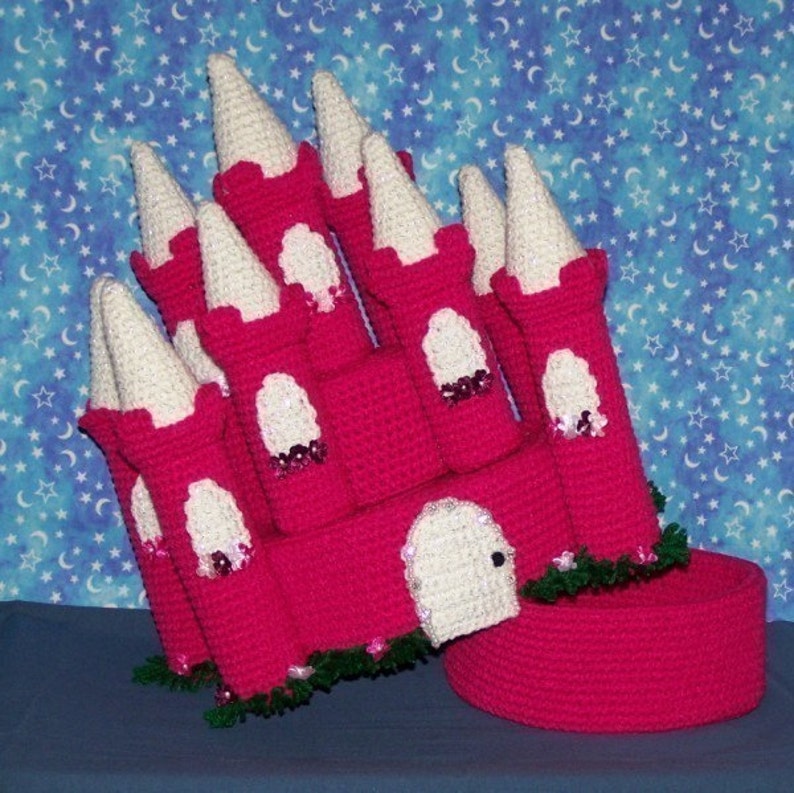 Princess Castle Treasure Cake Crochet Pattern PDF - Etsy