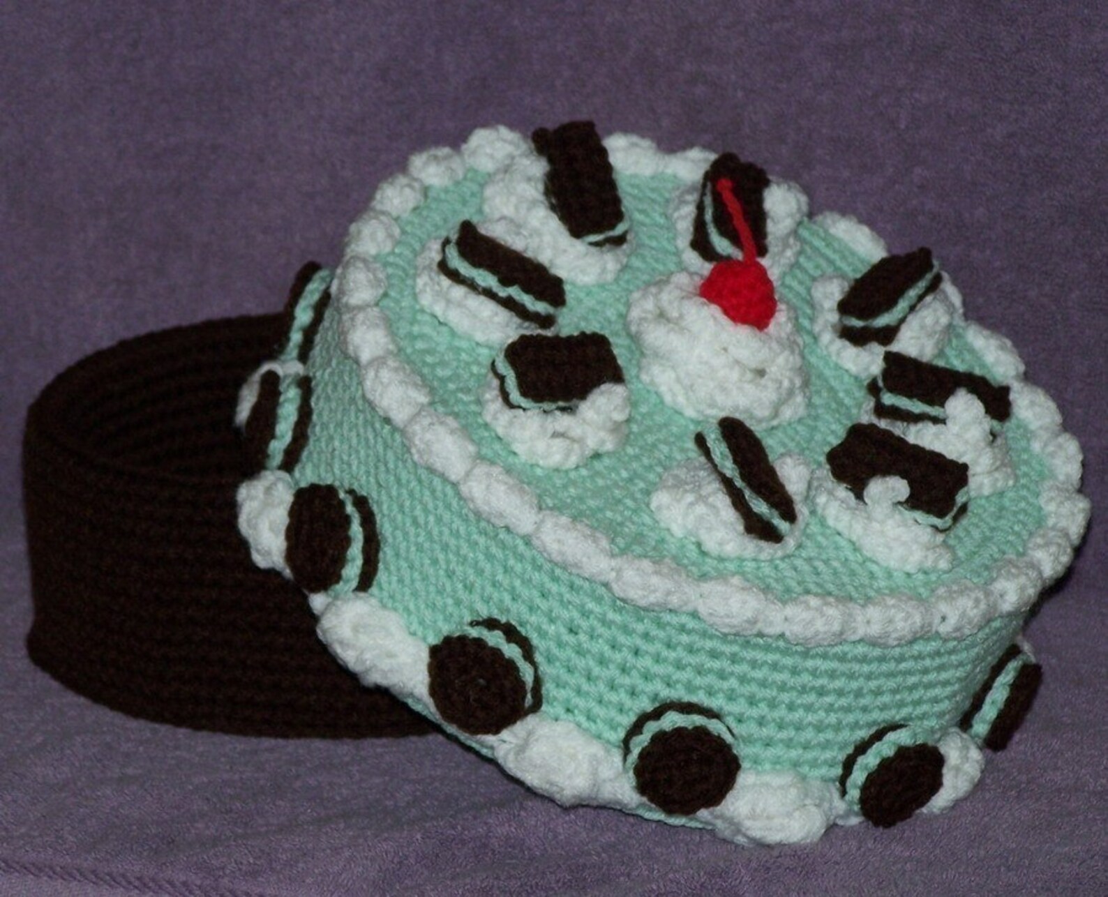 Chocolate Mint Treasure Cake PDF Crochet Pattern - Etsy