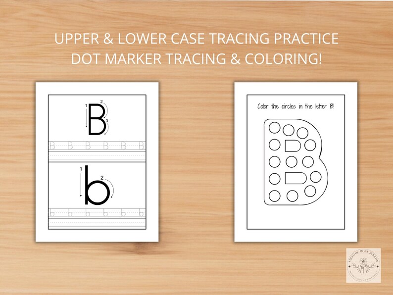 ABC Tracing, Letter B Practice, Letter Identification, Letter Matching ...