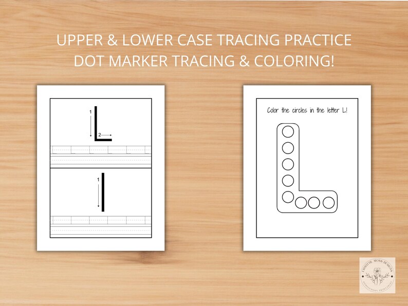 ABC Tracing, Letter L Practice, Letter Identification, Letter Matching ...
